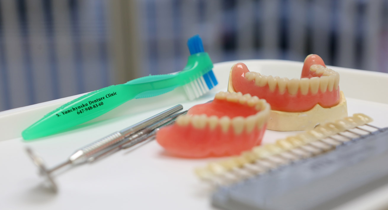 Services Offered at S. Yanchynska Denture Clinic